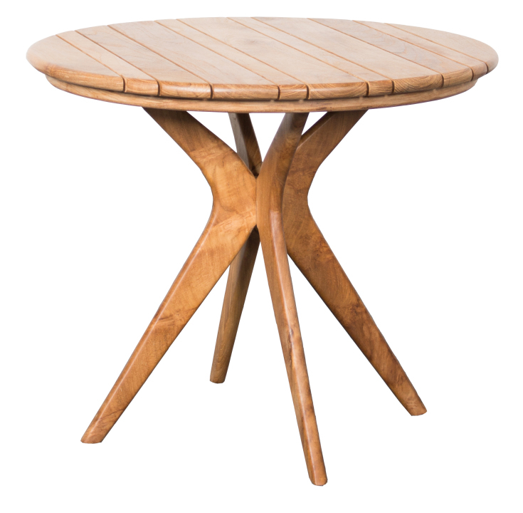 Beistelltisch Woodie 50 cm rund