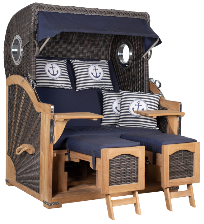 Strandkorb deVries PURE® Seemöwe XL D158